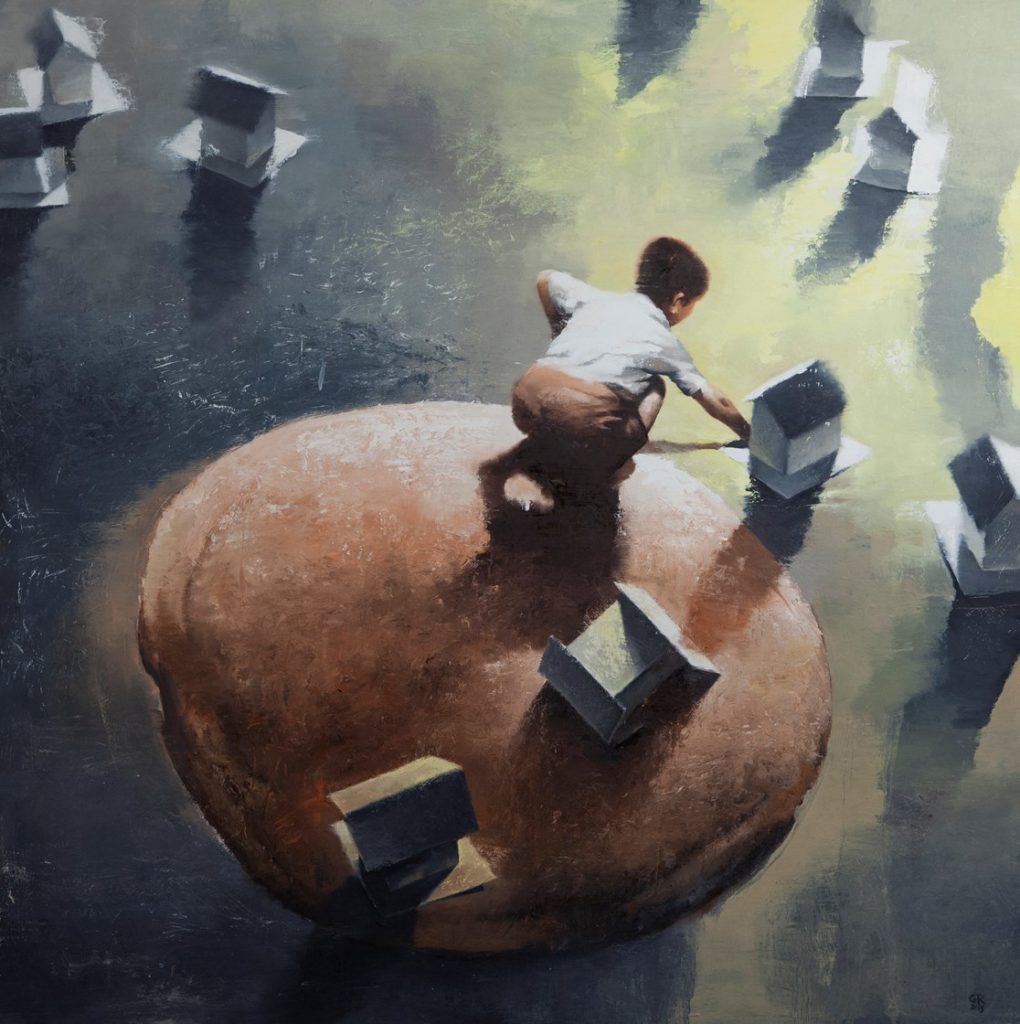 Gary Ruddell Artwork - Sequestrum